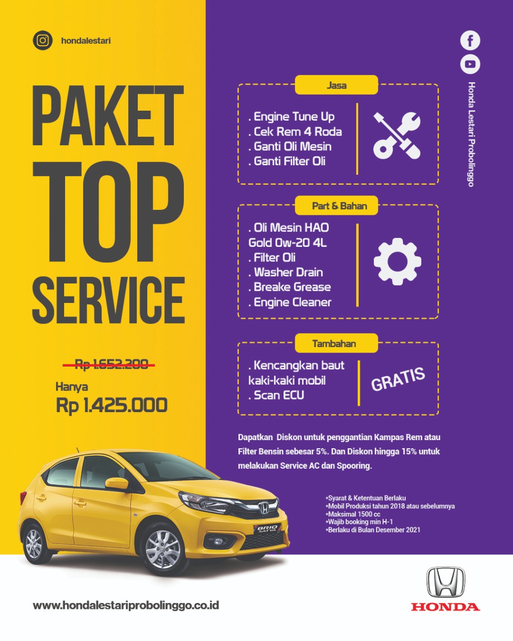 Service Berkala AC Mobil Itu Wajib - Honda Bintang Madiun